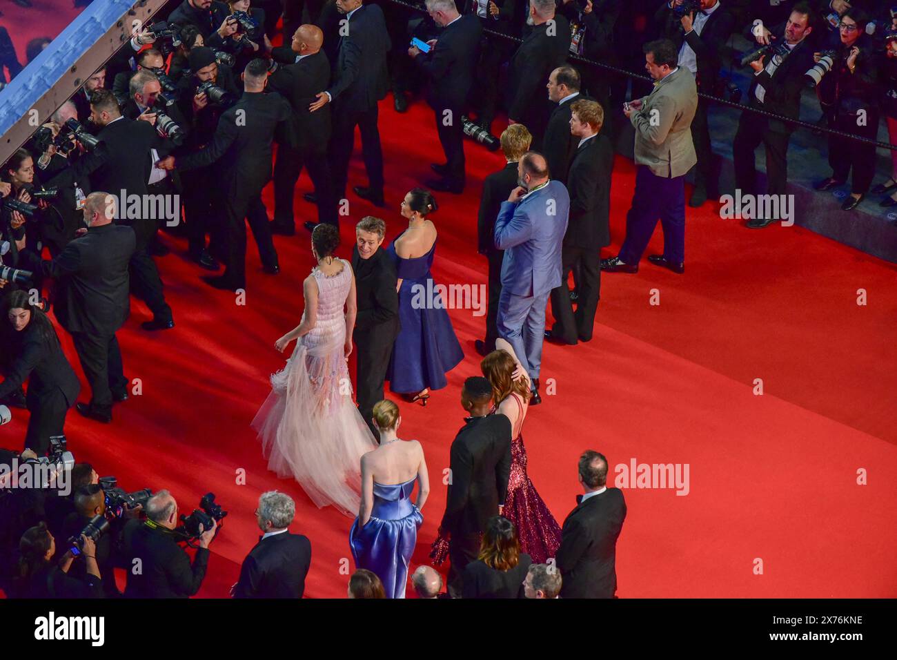 Cannes, France. 17th May, 2024. Hong Chau, Joe Alwyn, Willem Dafoe ...