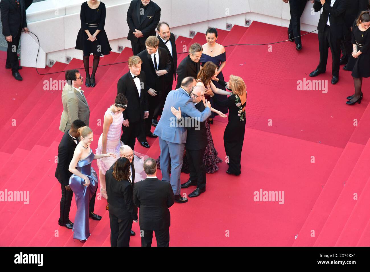 Cannes, France. 17th May, 2024. Hong Chau, Joe Alwyn, Willem Dafoe ...