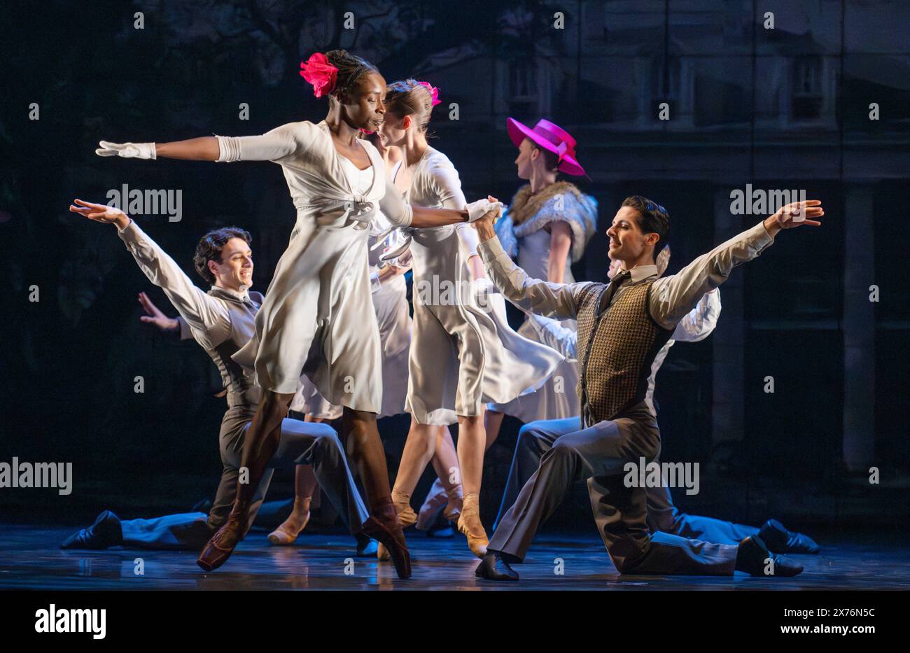 (Editorial press use only) Sadlers Wells, London, UK. 16th May, 2024 ...