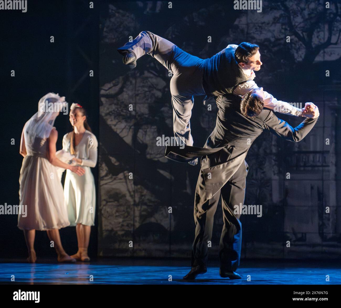 (Editorial press use only) Sadlers Wells, London, UK. 16th May, 2024 ...