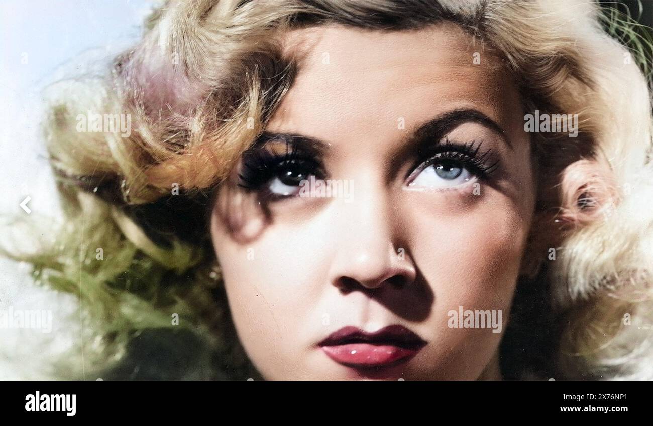 GLORIA GRAHAME (1923-1981) American film actress about 1946 Stock Photo ...