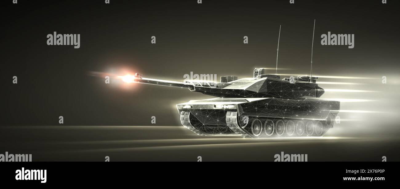 Battle tank explosion hi-res stock photography and images - Alamy