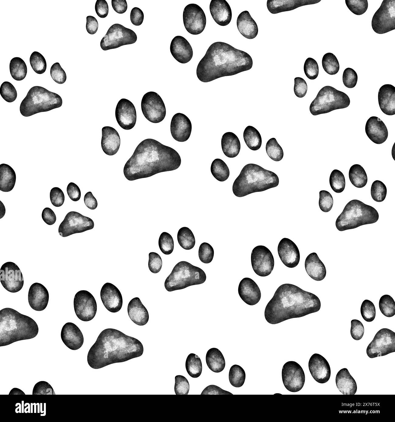 Dog watercolor Black and White Stock Photos & Images - Alamy