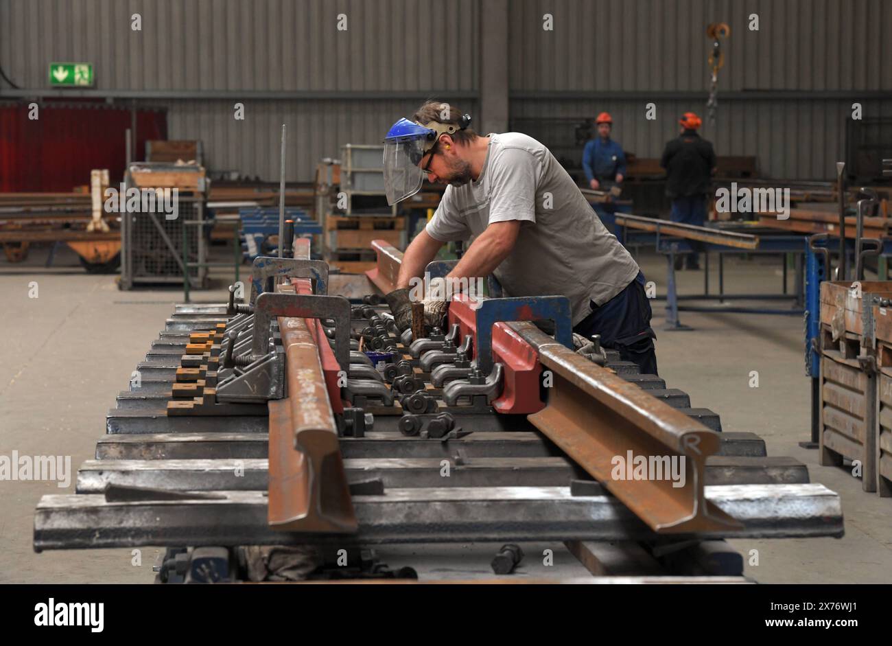 Deutschland, Witten, 17.05.2024 Das Wittener Werk Oberbaustoffe baut ...