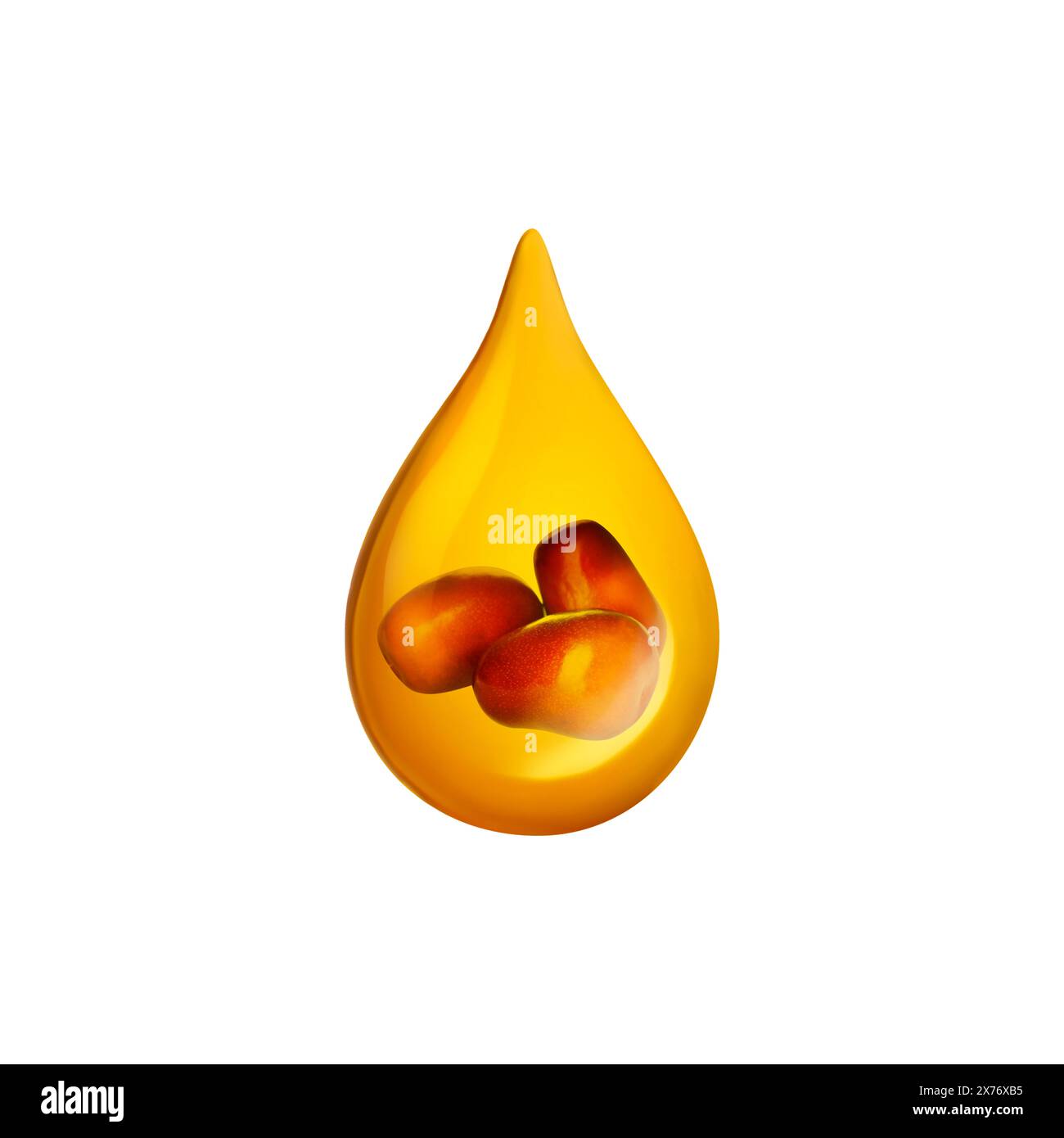 Cooking oil drop with palm fruits isolated on white Stock Photo - Alamy