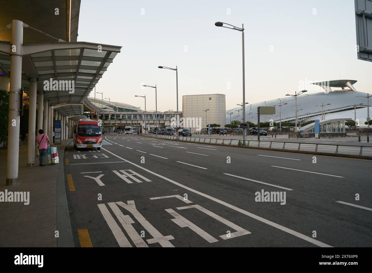 INCHEON, SOUTH KOREA - MAY 17, 2017: street level view of Incheon ...