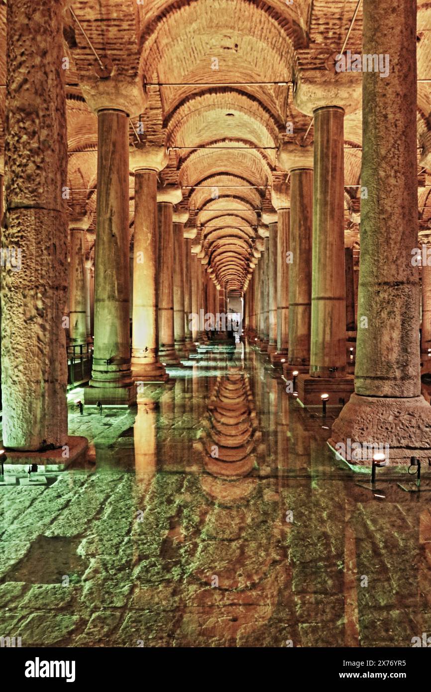 The Basilica Cistern in Istanbul, Turkey Stock Photo - Alamy