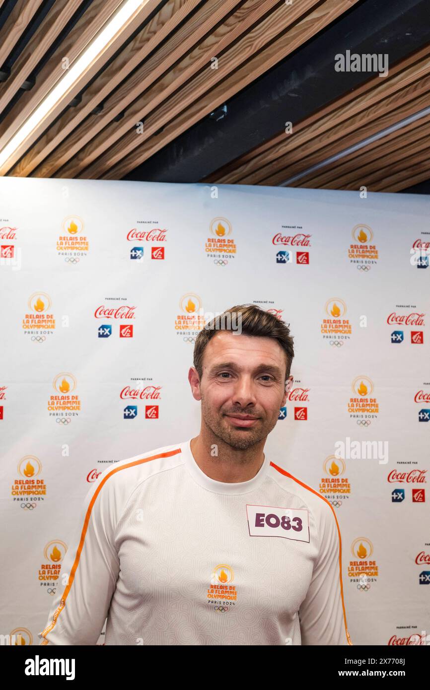 Toulouse, France. 18th May, 2024. Portrait of Vincent Clerc, French ...