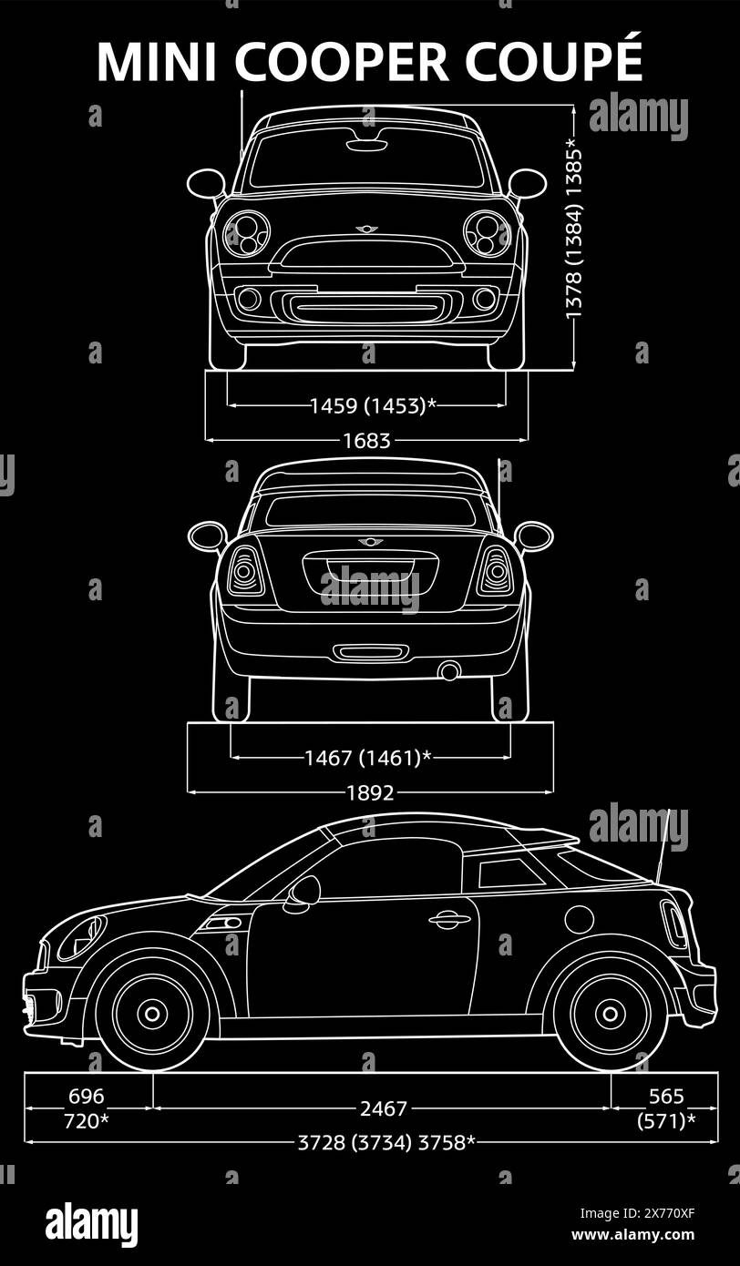 Mini cooper coupe hi-res stock photography and images - Alamy