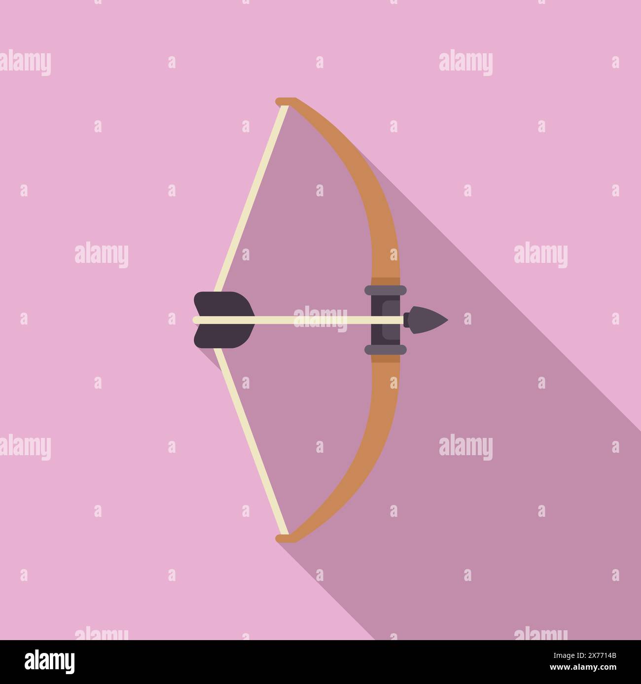 Recurve bow design Stock Vector Images - Alamy
