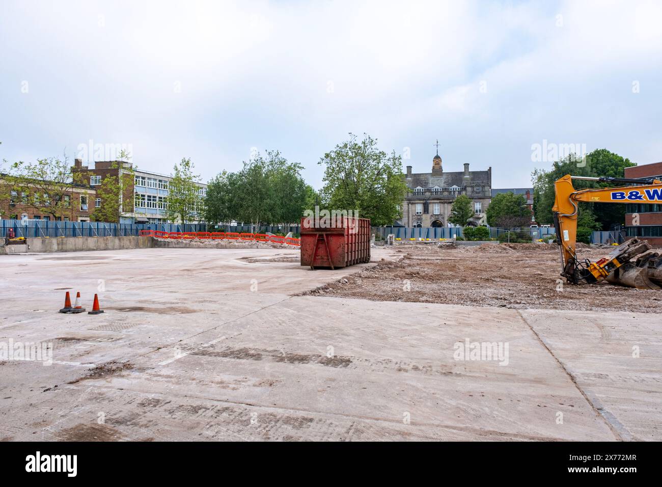 Demolition of Civic Centre, Civic Centre Car park and Library in Crewe ...