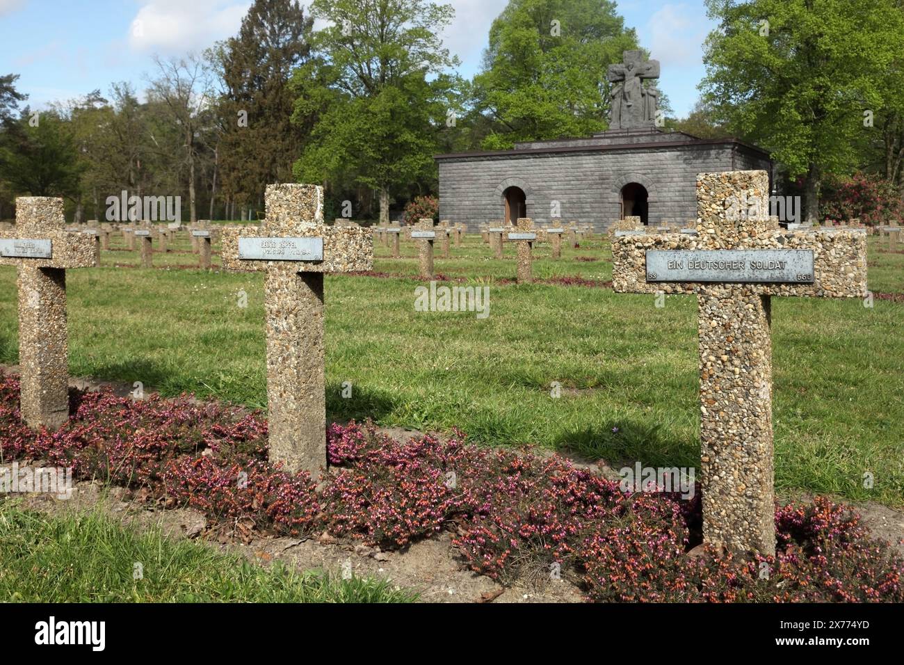 The Lommel German World War 2 Cemetery, final resting place of over ...