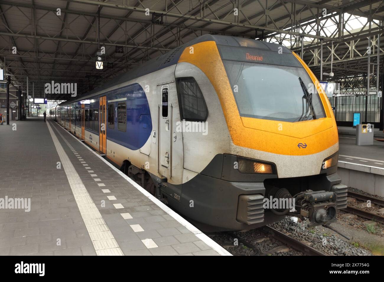 NS Stadler FLIRT 3 train at Eindhoven Central station, Netherlnds Stock ...