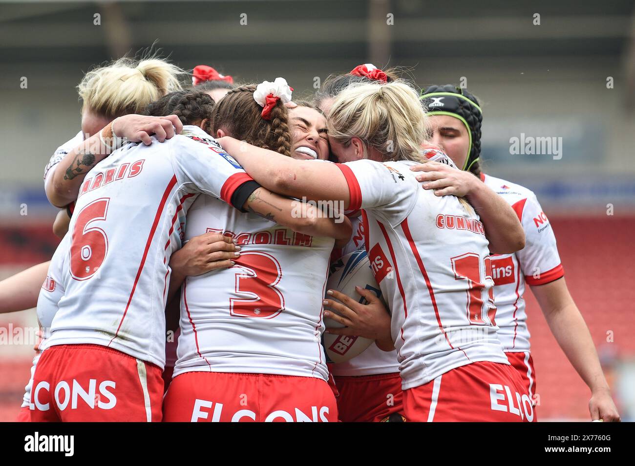 Doncaster, England - 18th May 2024 - Emily Rudge of St Helens ...