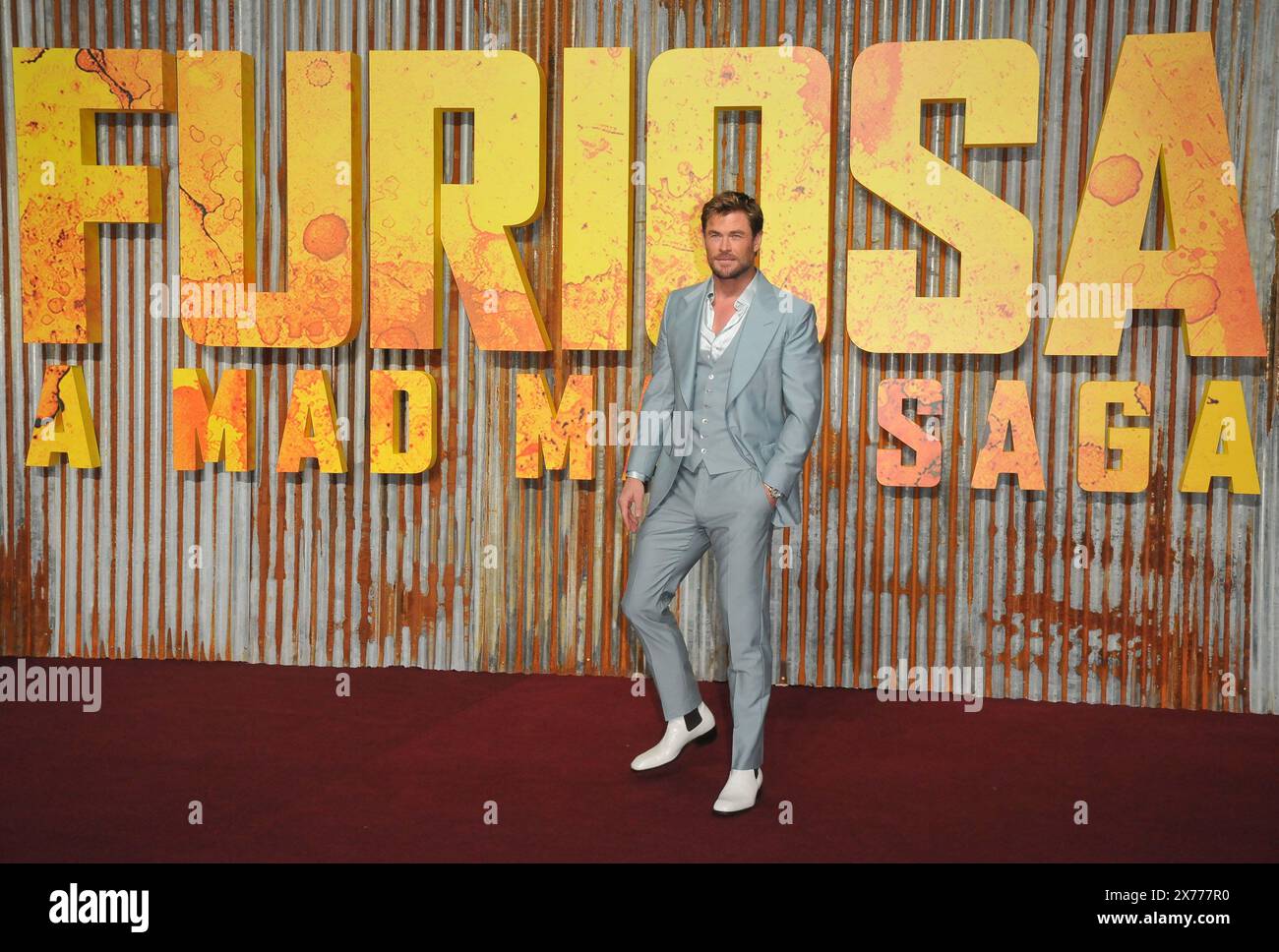 Chris Hemsworth at the "Furiosa: A Mad Max Saga" UK film premiere ...