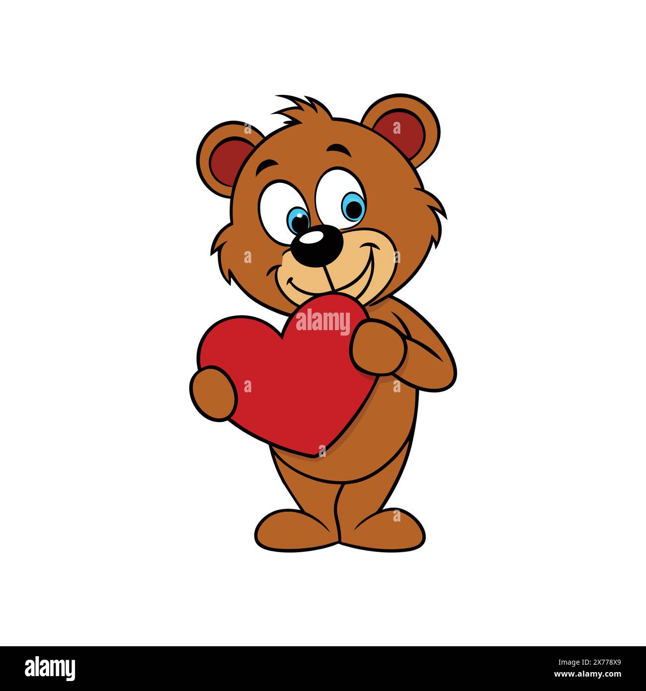 Cartoon heart hi-res stock photography and images - Alamy