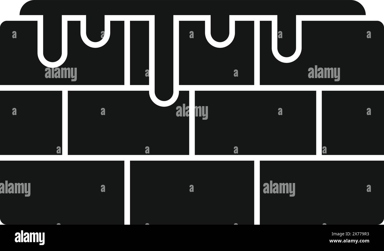 Vector illustration of a simple calendar icon with hanging effect, in ...
