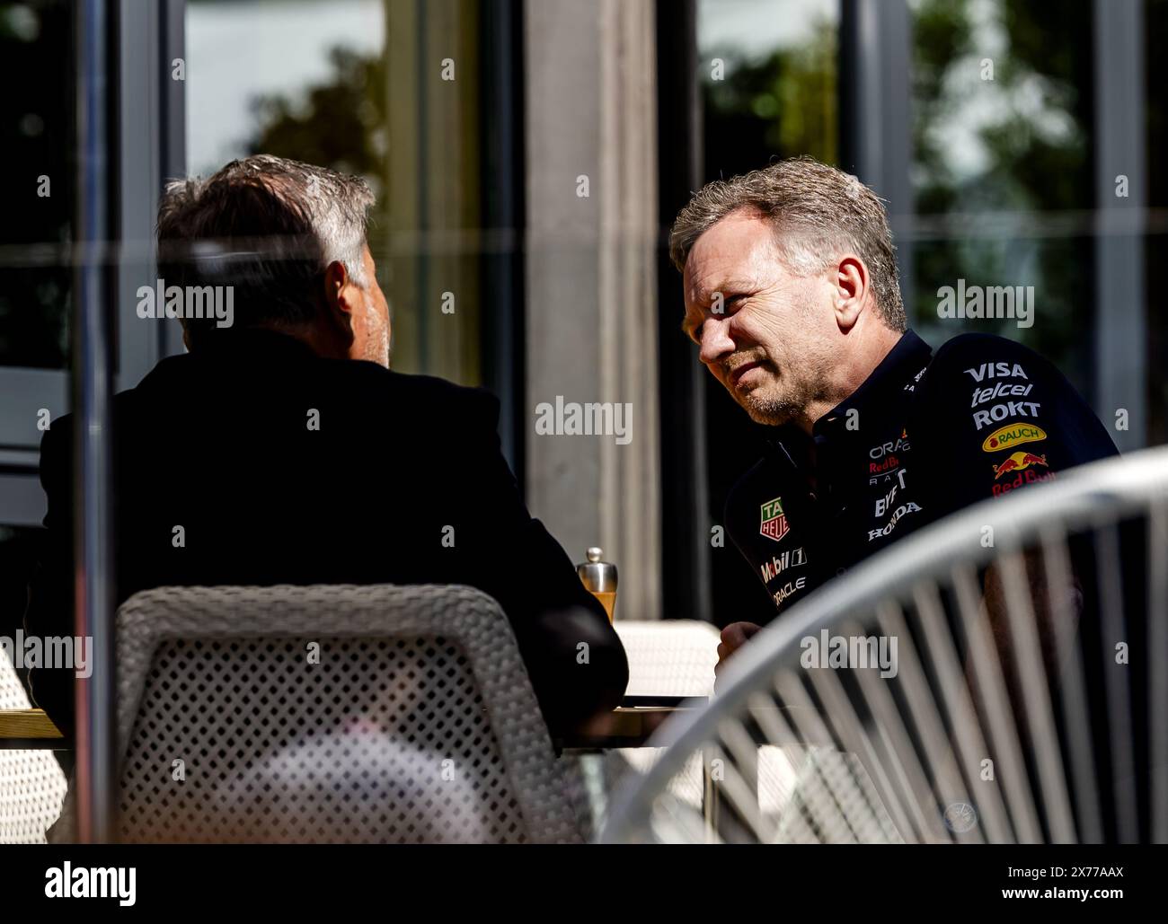 IMOLA - Team boss Christian Horner (Red Bull Racing) prior to the third ...
