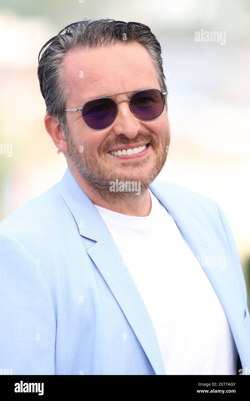 CANNES, FRANCE - MAY 18: Emanuel Parvu attends the 'Trei Kilometri Pana ...