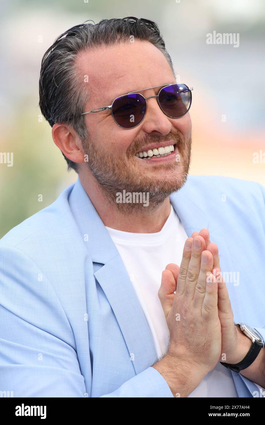 CANNES, FRANCE - MAY 18: Emanuel Parvu attends the 'Trei Kilometri Pana ...