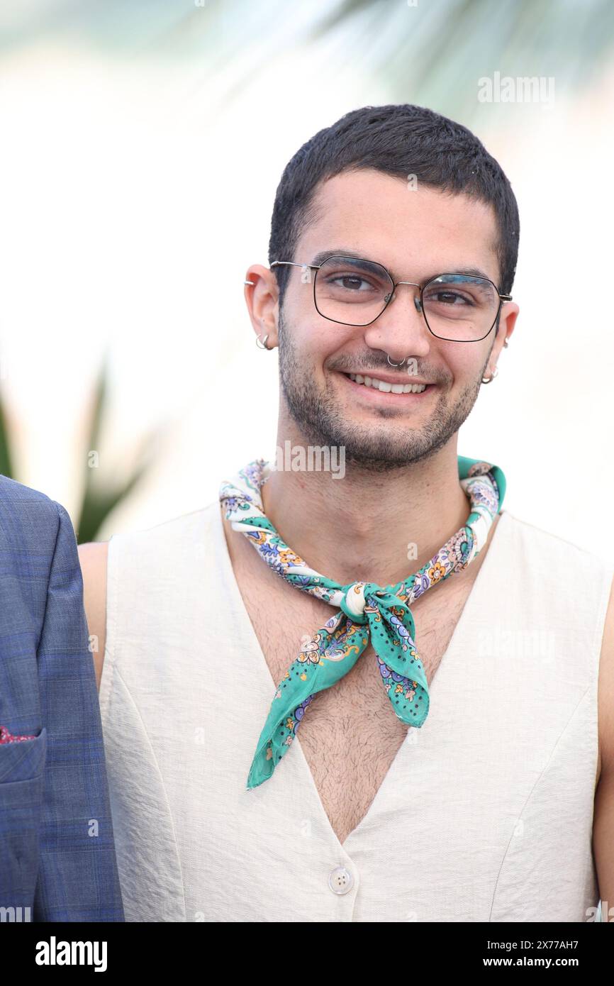 CANNES, FRANCE - MAY 18: Ciprian Chiujdea attends the 'Trei Kilometri ...