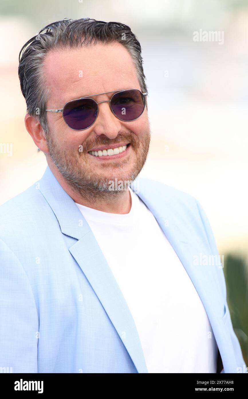 CANNES, FRANCE - MAY 18: Emanuel Parvu attends the 'Trei Kilometri Pana ...