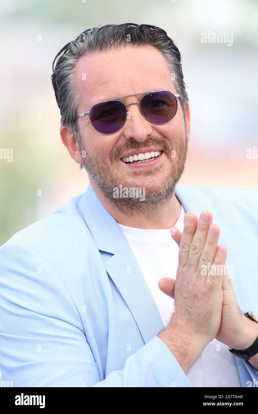 CANNES, FRANCE - MAY 18: Emanuel Parvu attends the 'Trei Kilometri Pana ...