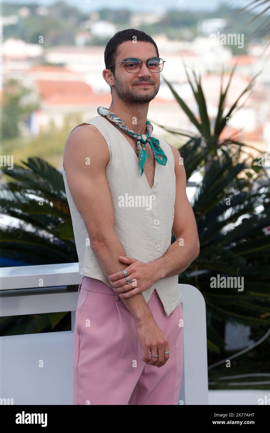 CANNES, FRANCE - MAY 18: Ciprian Chiujdea attends the 'Trei Kilometri ...