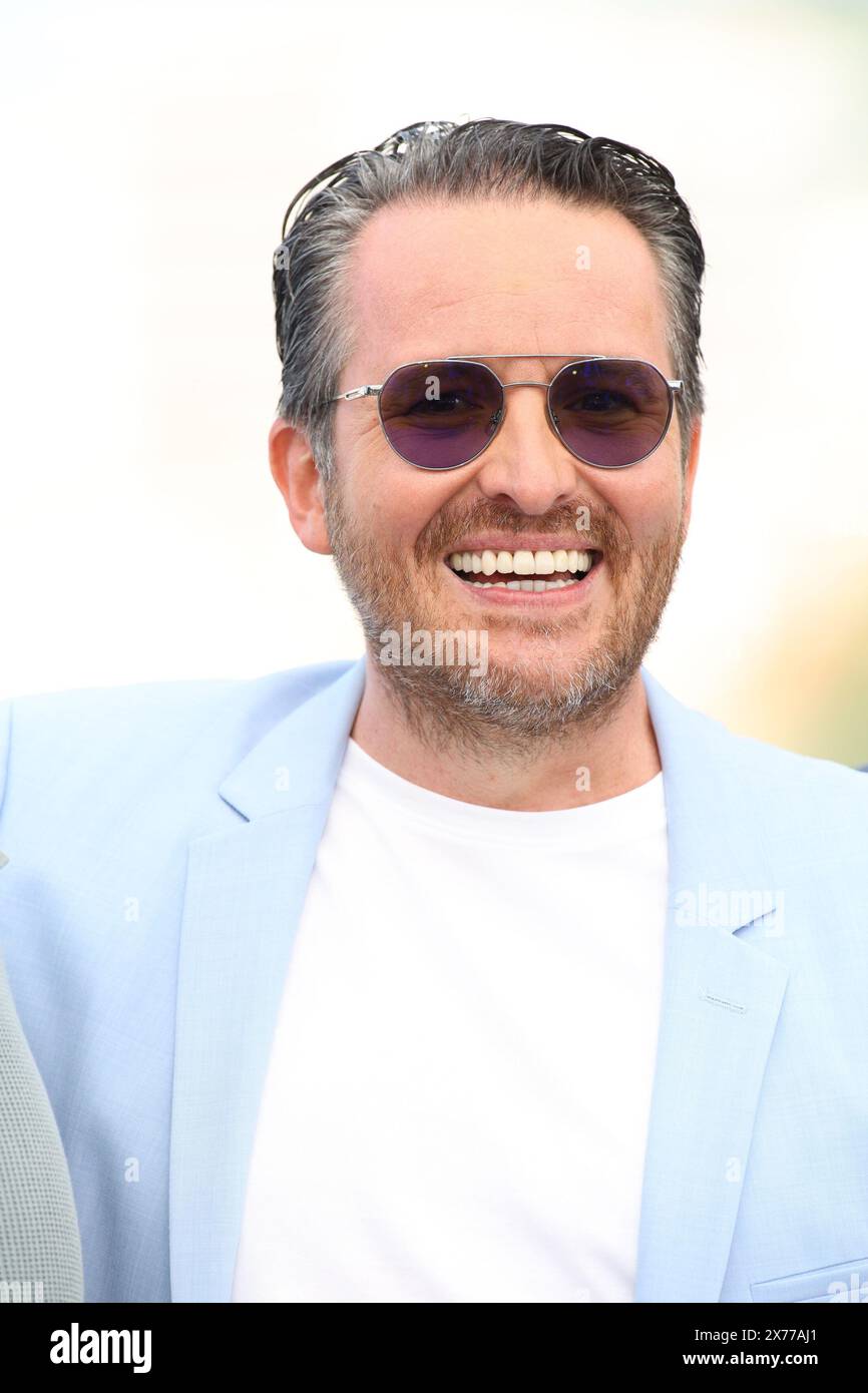 CANNES, FRANCE - MAY 18: Emanuel Parvu attends the 'Trei Kilometri Pana ...