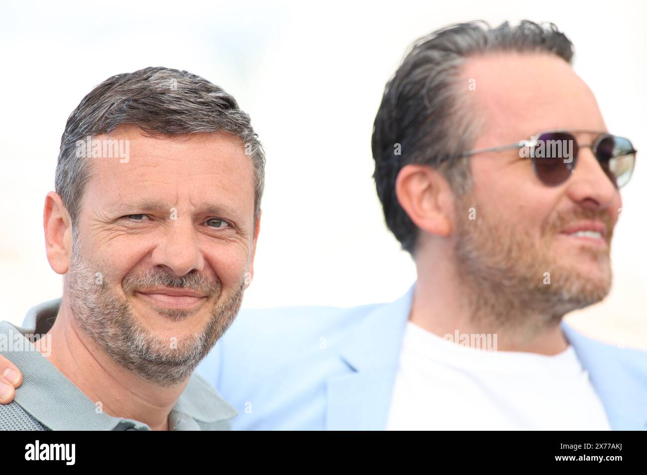 CANNES, FRANCE - MAY 18:Bogdan Dumitrache and Emanuel Parvu attends the ...