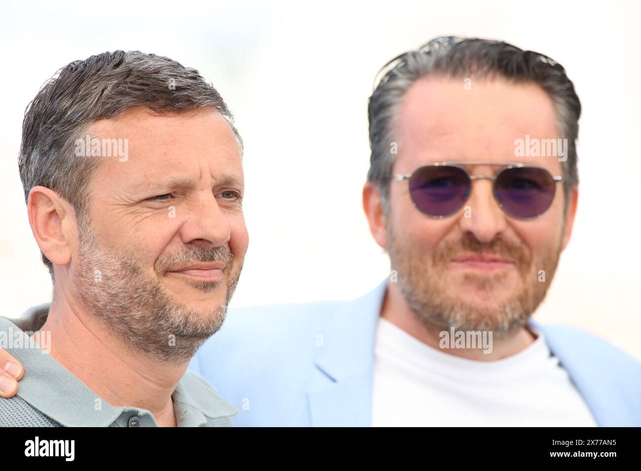 CANNES, FRANCE - MAY 18:Bogdan Dumitrache and Emanuel Parvu attends the ...