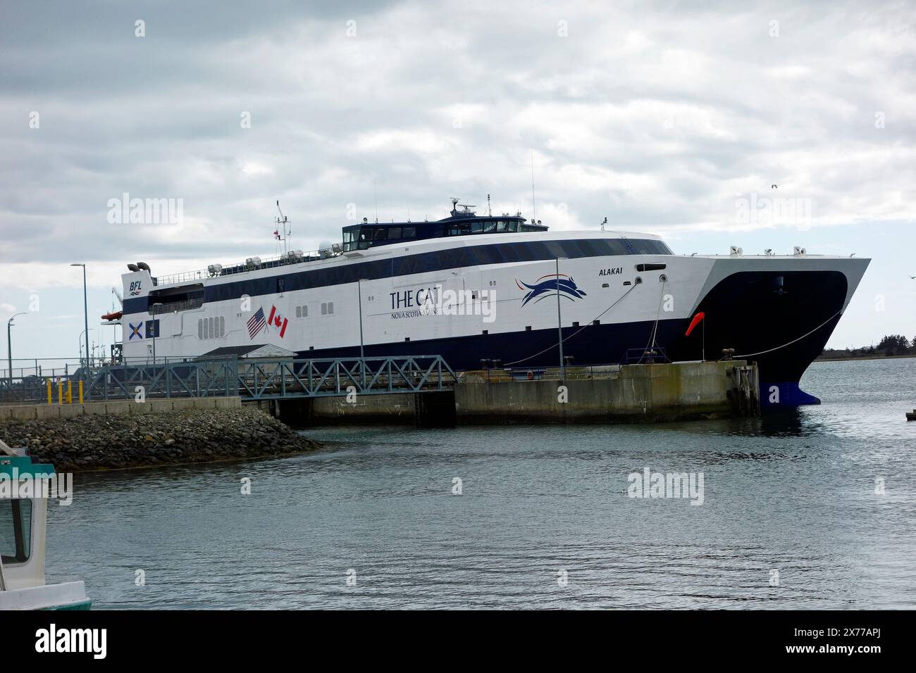 cat ferry nova scotia canada to maine usa Stock Photo - Alamy
