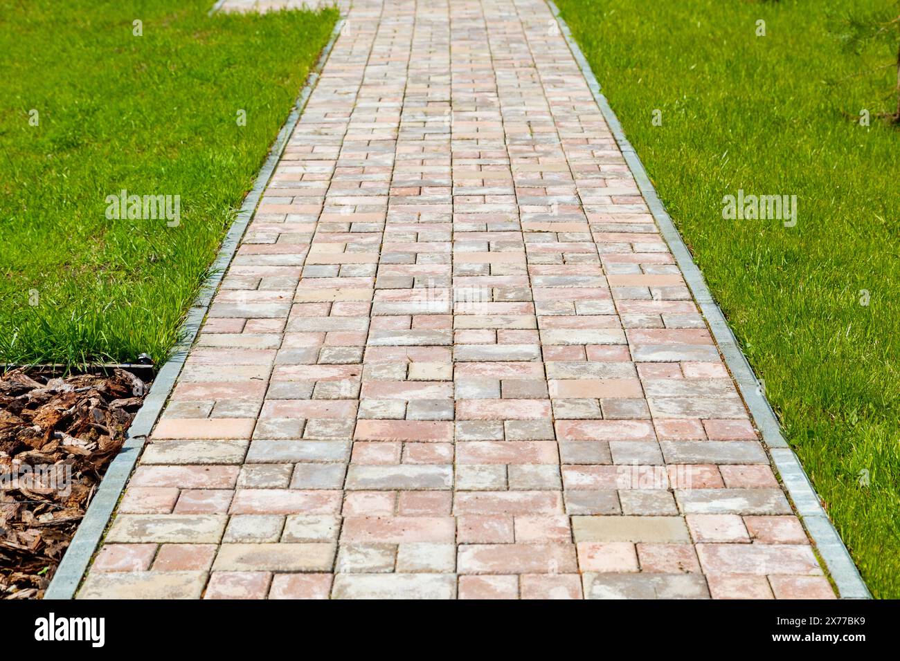 An aesthetically elegant path that adorns the surrounding space Stock ...