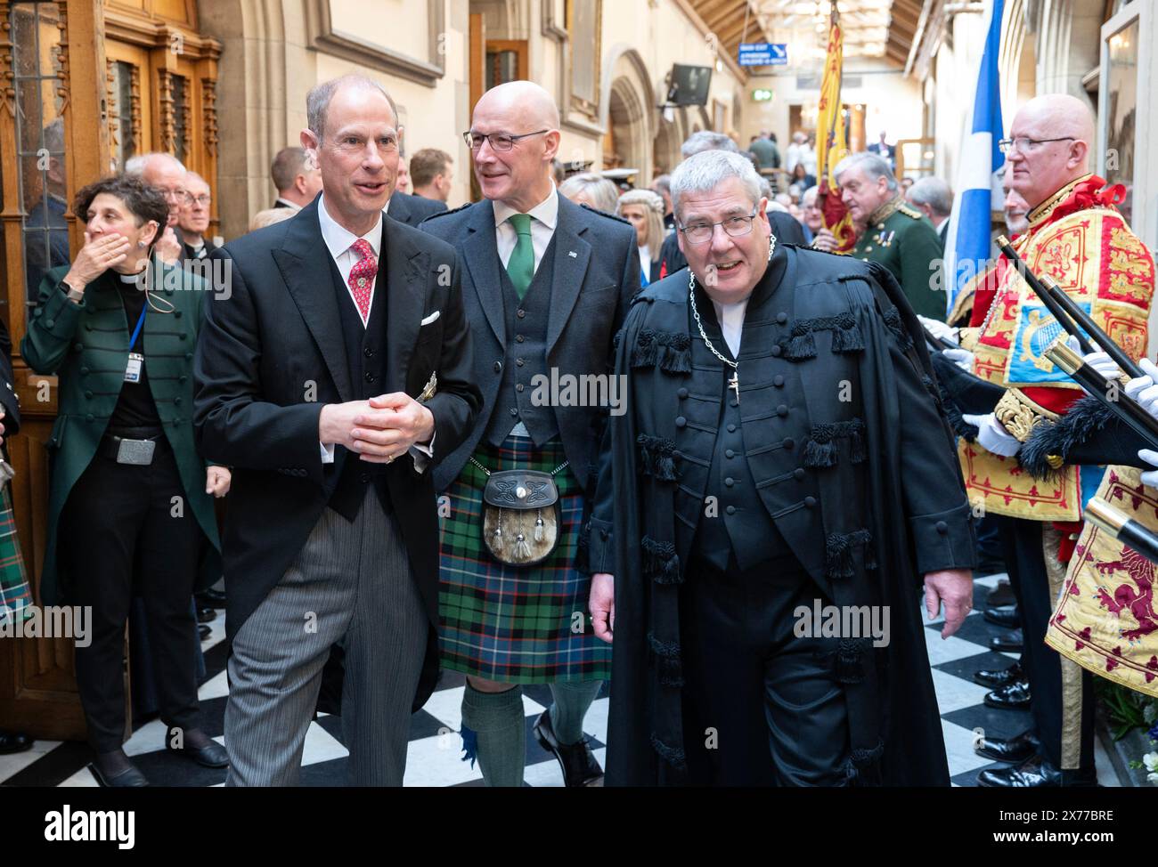 The Duke of Edinburgh, who represents King Charles III as Lord High ...