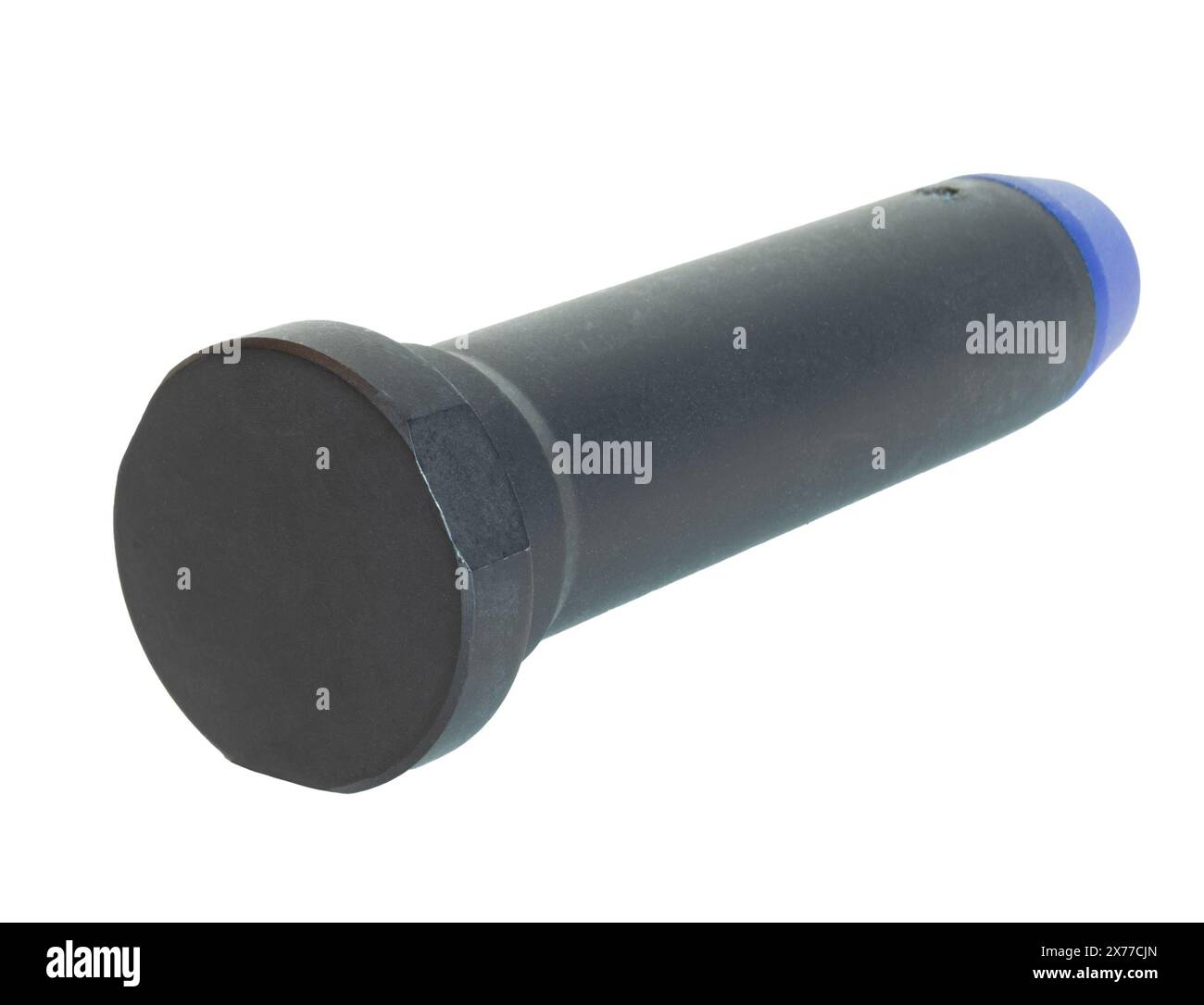 AR-15 buffer weight with a blue polymer tips and black main body ...