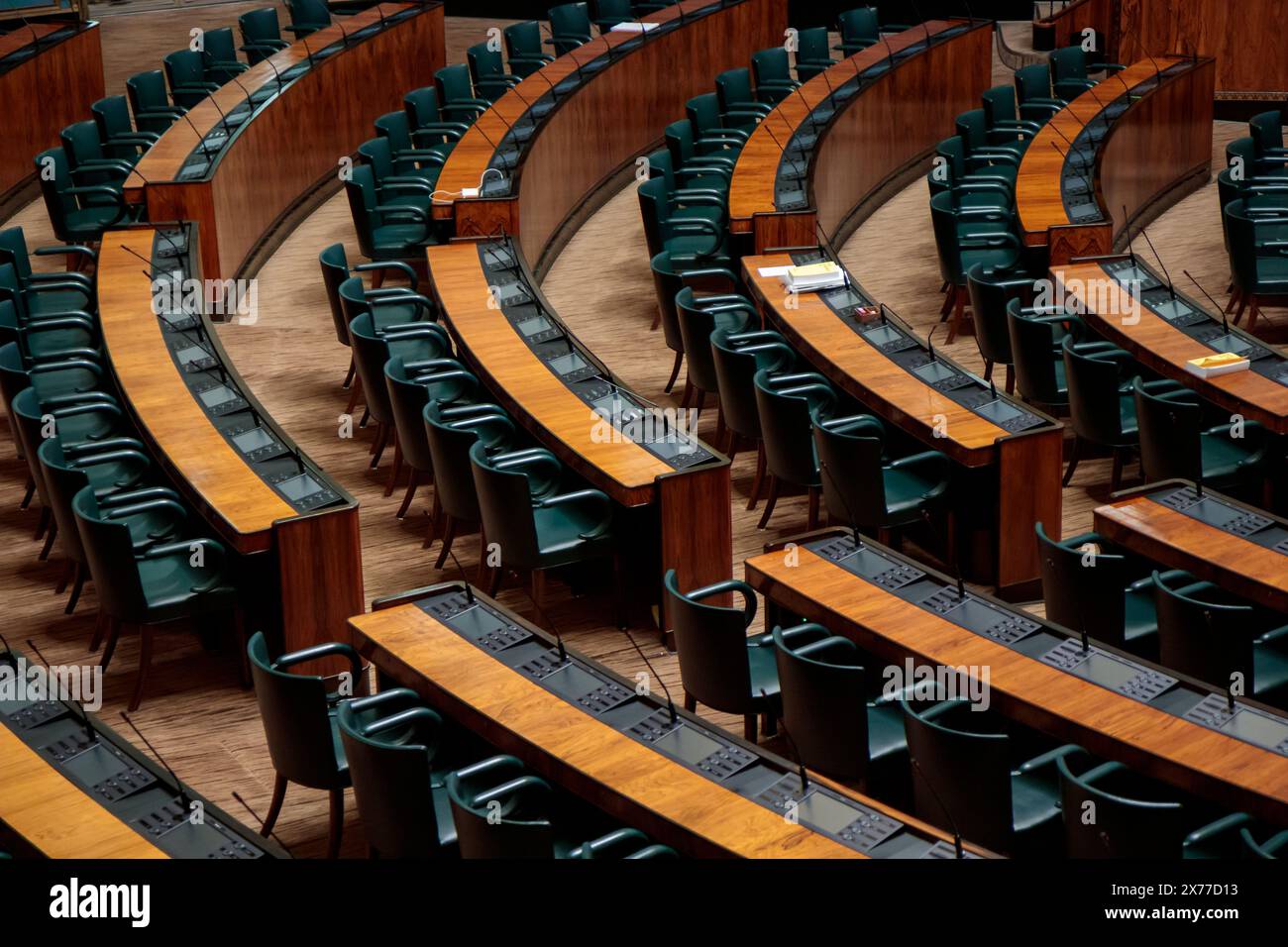 Helsinki, Finland - February 12th 2024 - Photo of Session Hall of ...