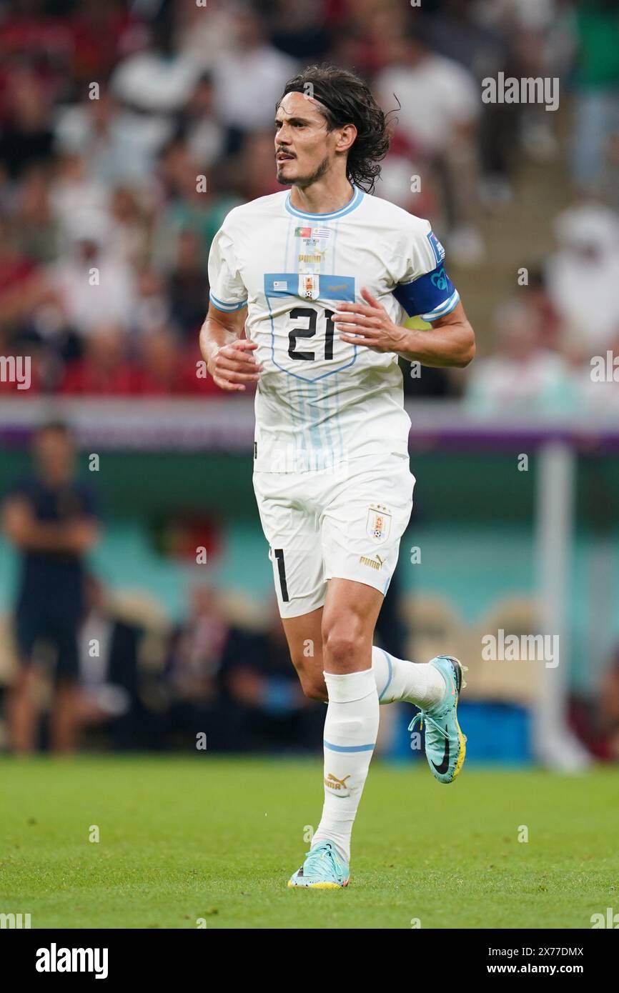 Lusail, Qatar. 28th November 2022. Edinson Cavani in action during the ...