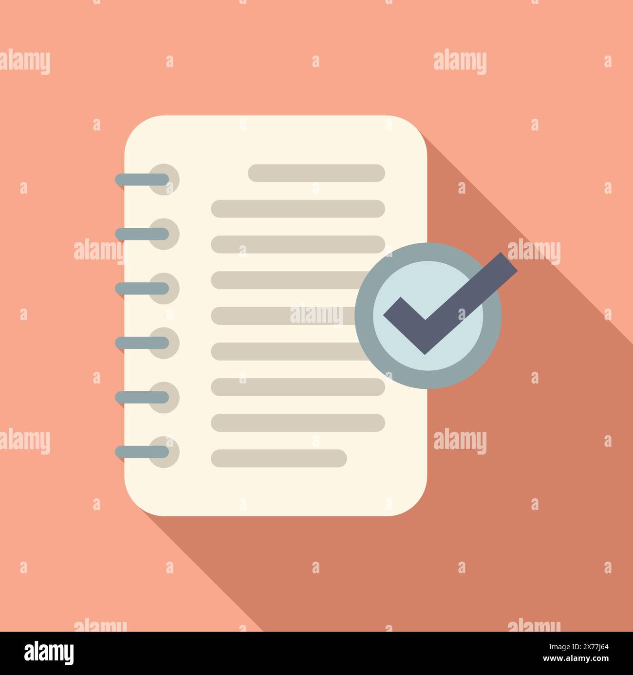 Office stationery notepad box Stock Vector Images - Alamy