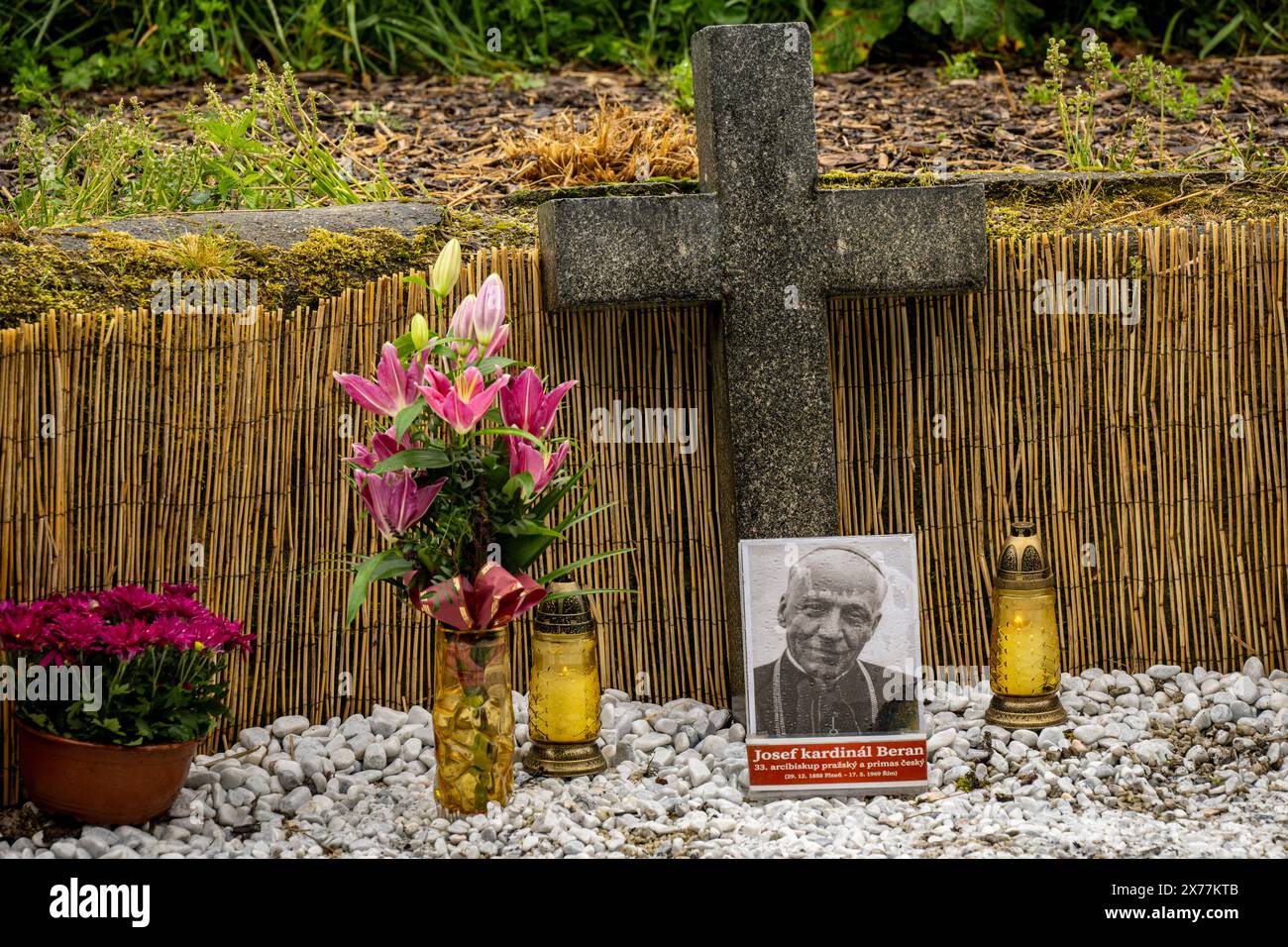 Liberec, Czech Republic. 18th May, 2024. Mass on 55th anniversary of ...