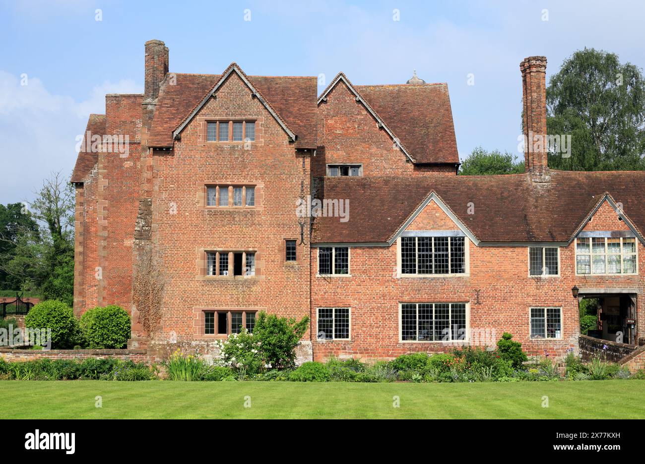 Harvington hall an Elizabethan and Georgian manor house, Kidderminster ...