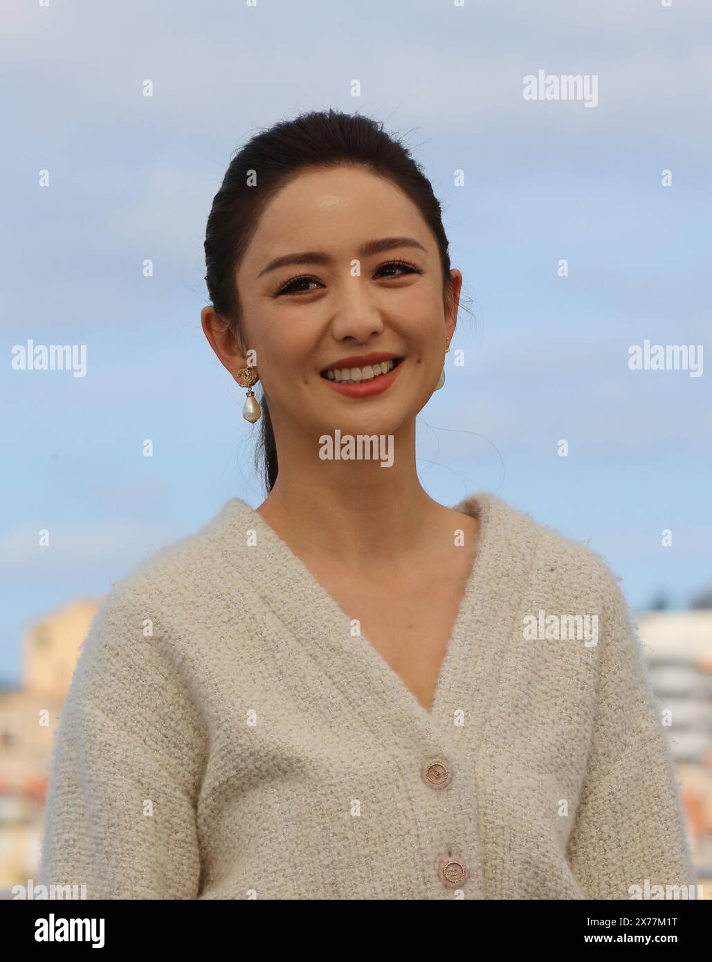 Cannes, France. 18th May, 2024. Tong Liya at the Black Dog film photo ...