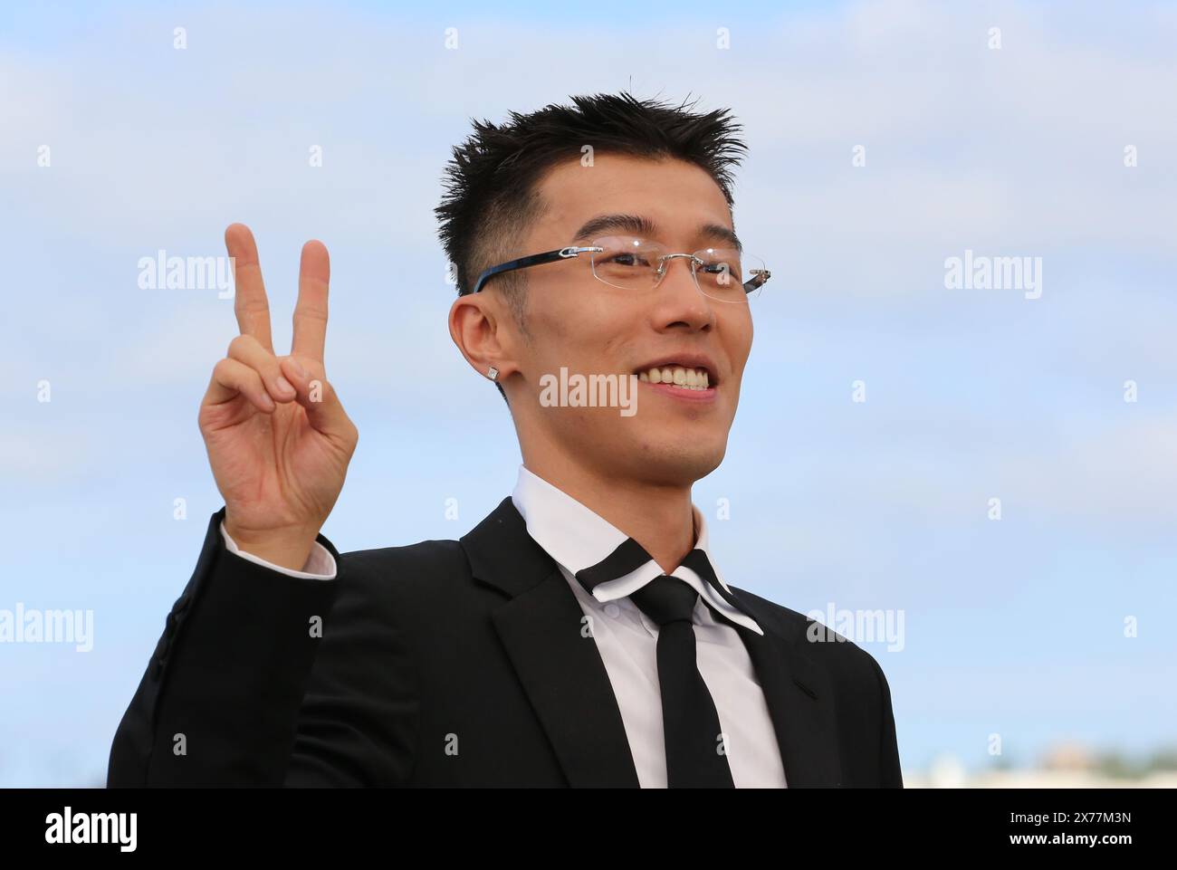 Cannes, France. 18th May, 2024. Zhou You at the Black Dog film photo ...