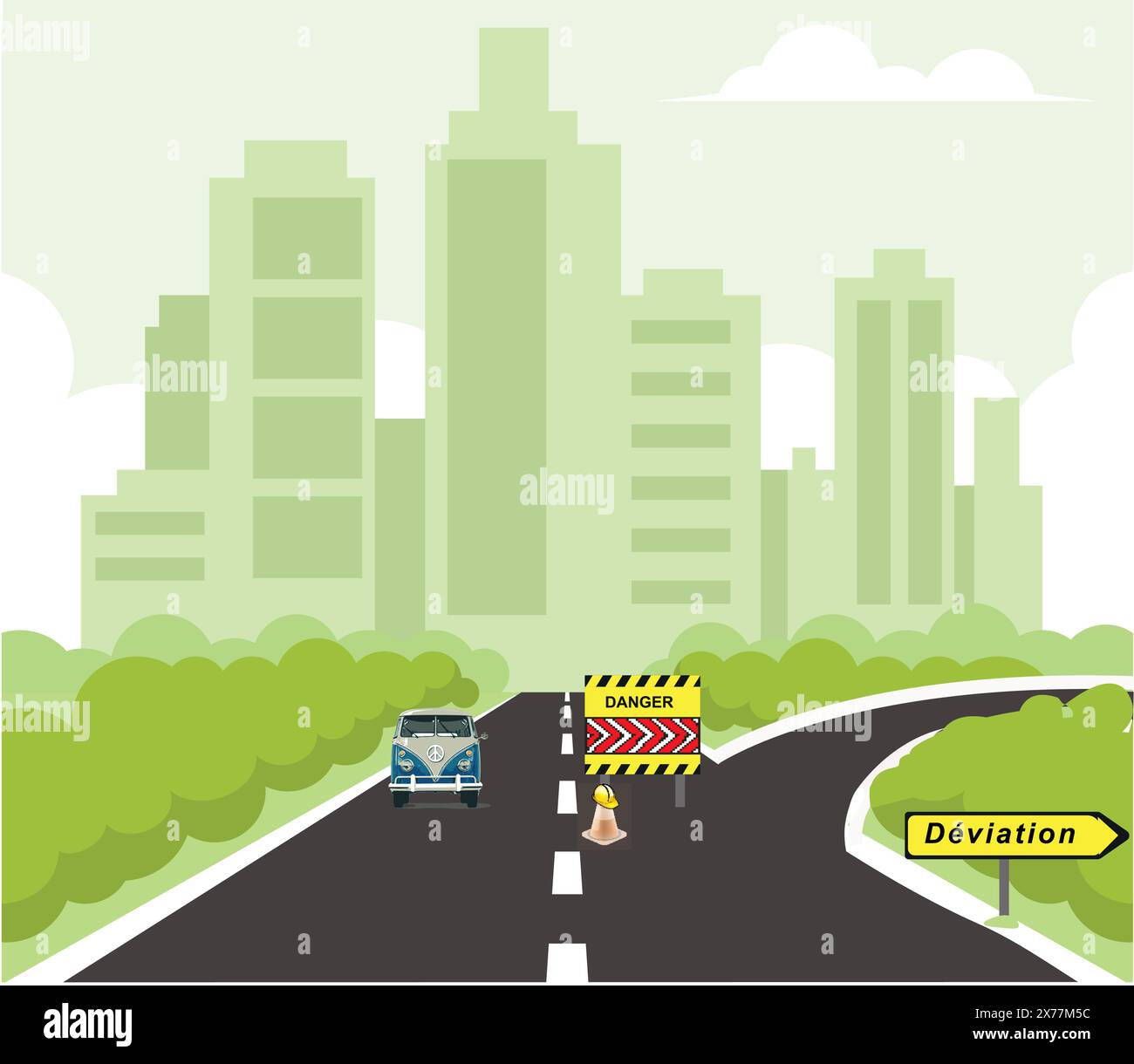 Distance obligation Stock Vector Images - Alamy