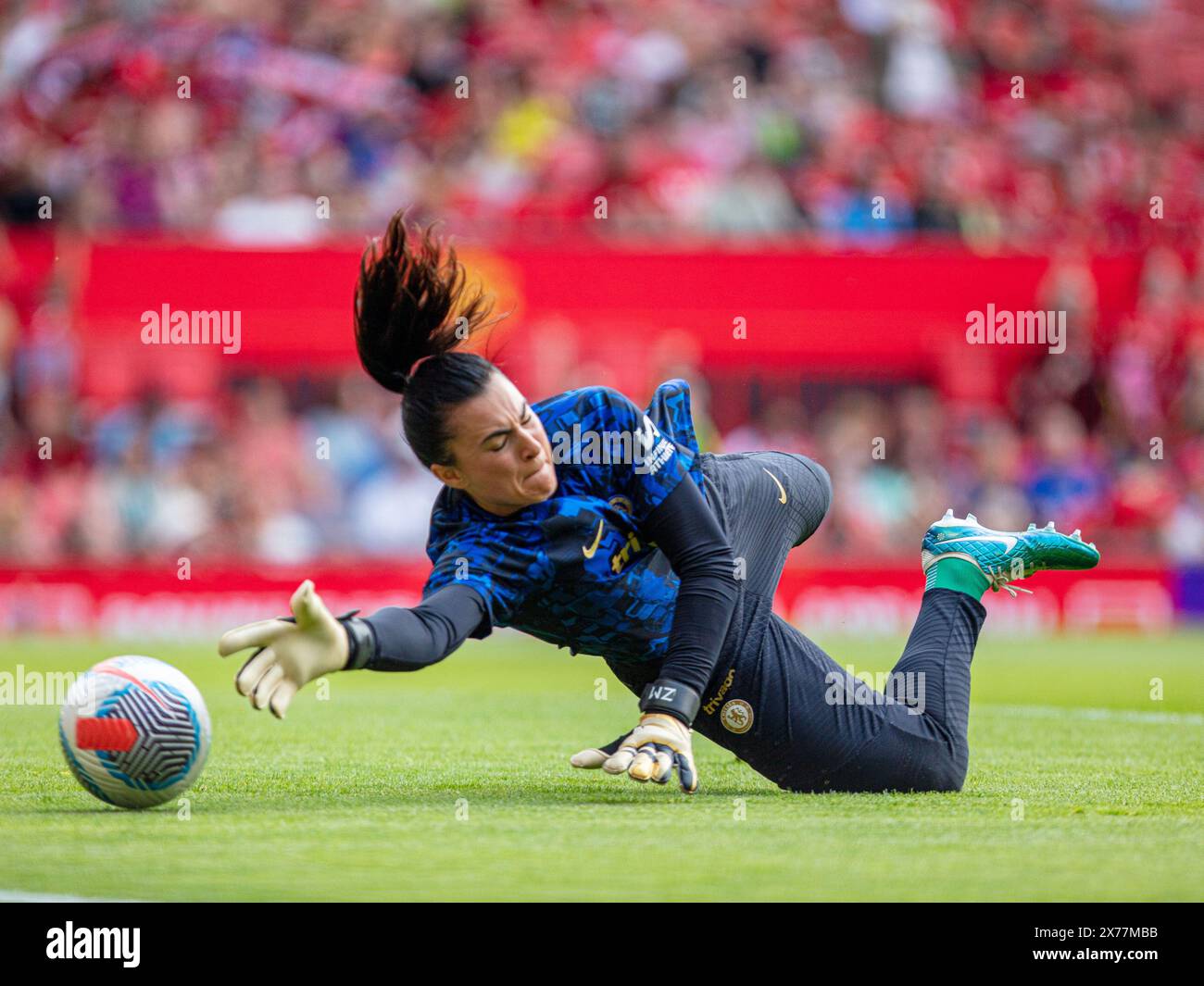 Old Trafford Stadium, UK. 18th May, 2024. Goalkeeper Zecira Musovic (1 ...