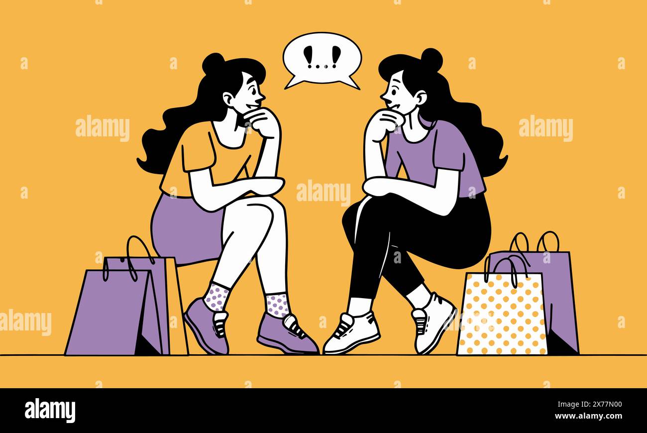 People gossiping cartoon hi-res stock photography and images - Alamy