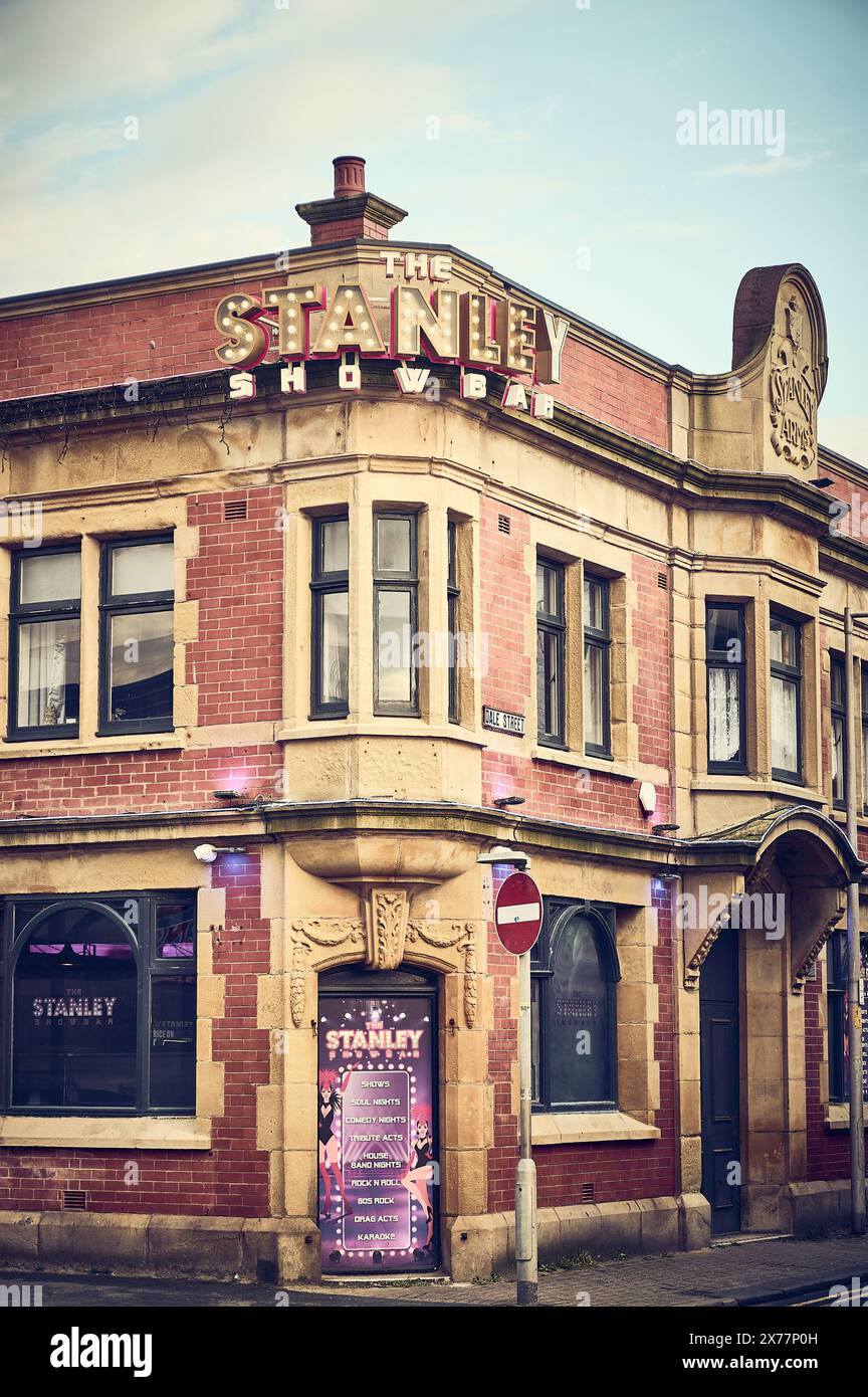 The Stanley Showbar in Blackpool,UK Stock Photo - Alamy