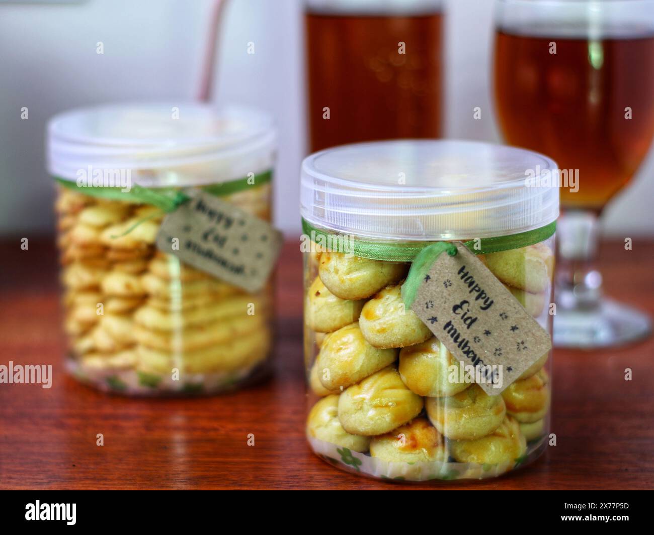Dry nastar bread with jam filling for an Eid al-Fitr snack Stock Photo ...