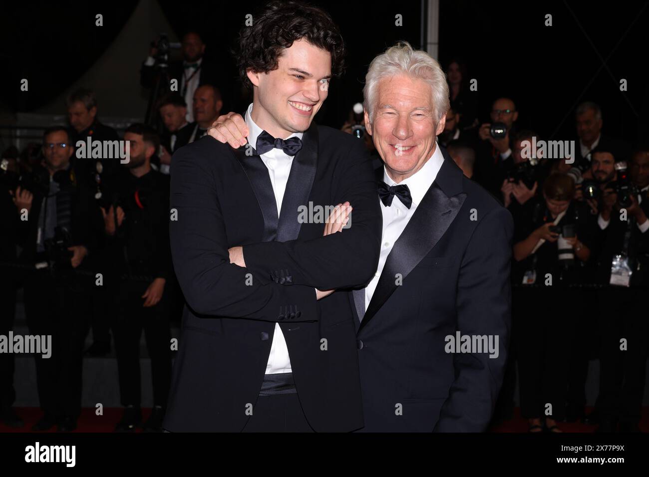 Cannes, France. 17th May, 2024. Richard Gere, Homer James Jigme Gere ...