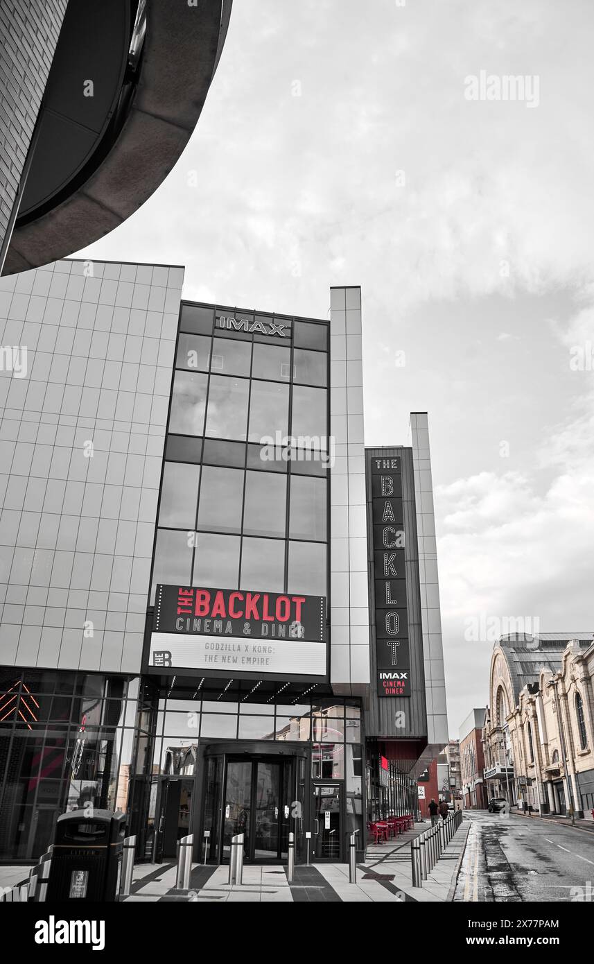 The Backlot Imax cinema and diner in Blackpool Stock Photo - Alamy