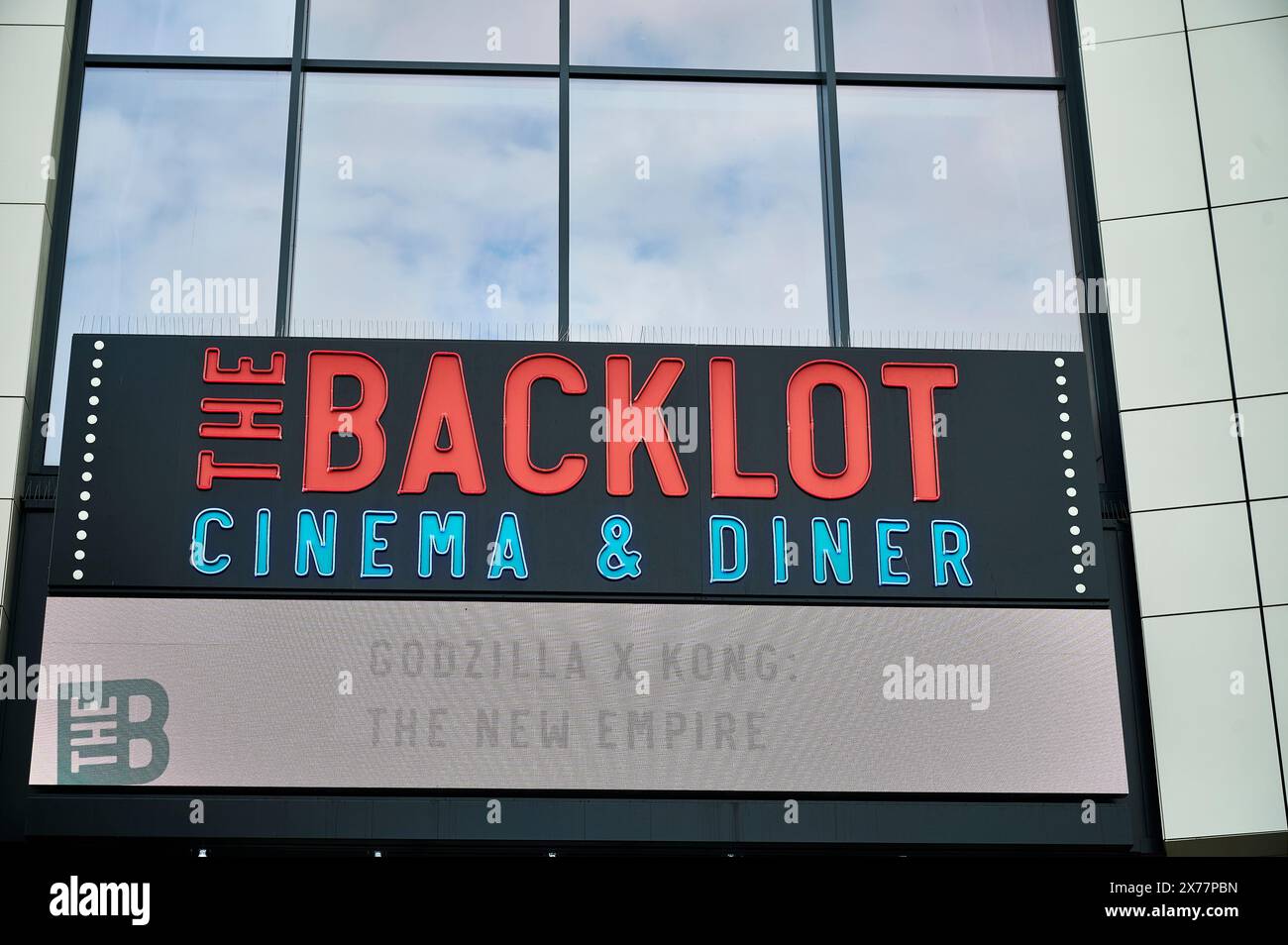 The Backlot Imax cinema and diner in Blackpool Stock Photo - Alamy